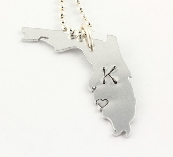 Florida State Outline Necklace