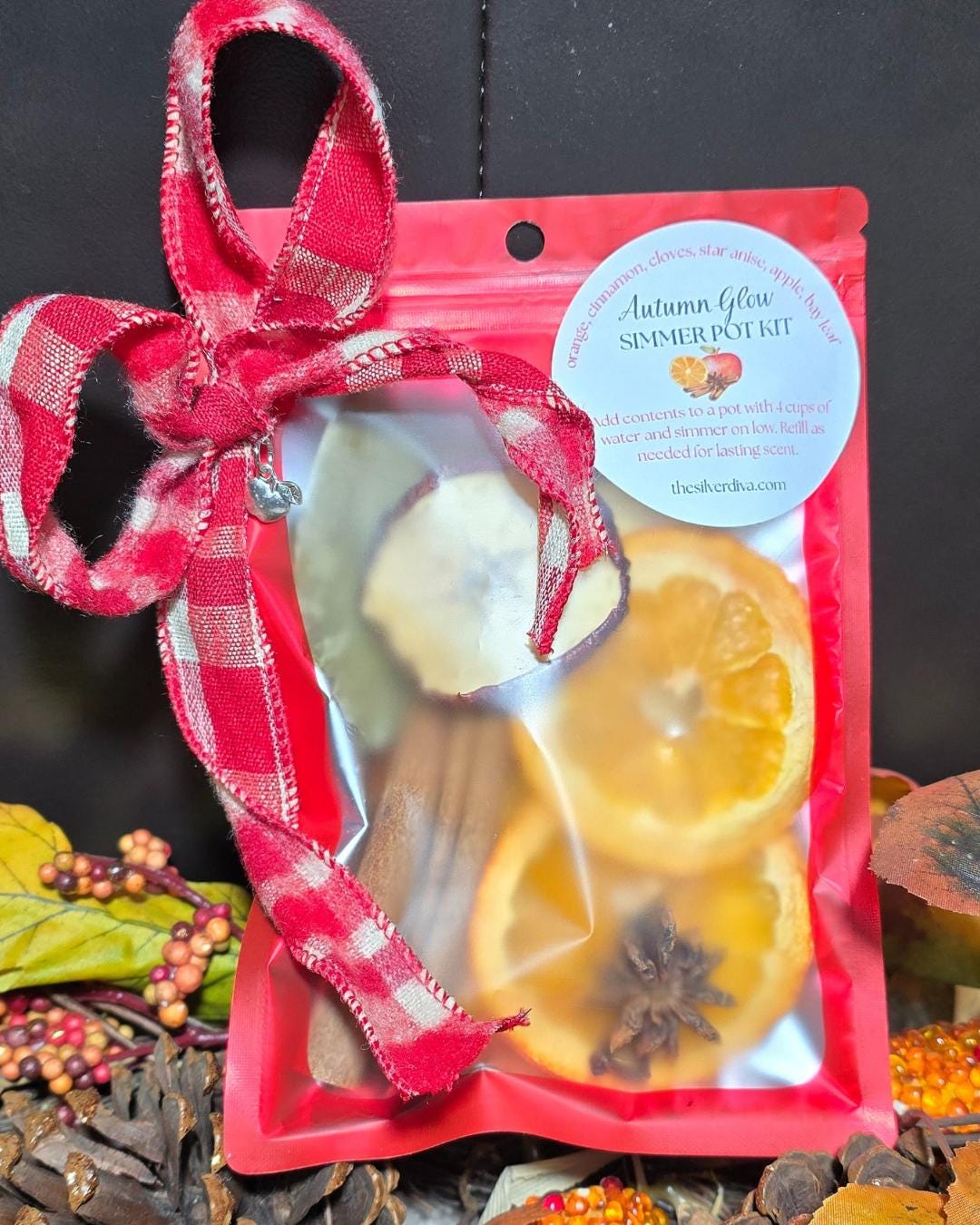 Autumn Glow Stovetop Potpourri - Fall Simmer Pot Kit - Natural Home ...