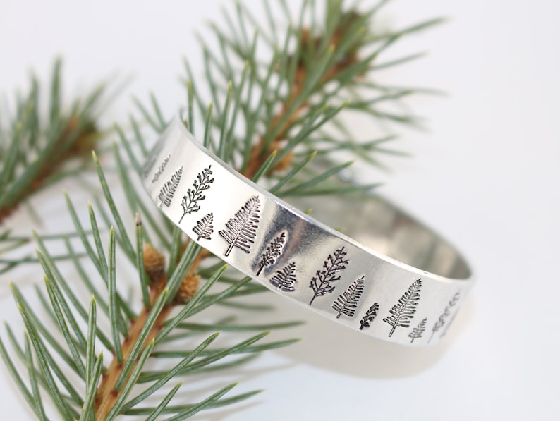 Tree Bracelet - Tree Cuff Bracelet - Tree Silver Bracelet - Nature ...