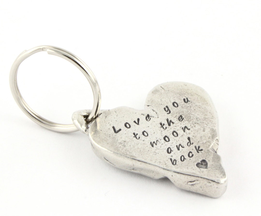 Mother's Day Gift for Mom - Personalized Love You to the Moon Heart ...