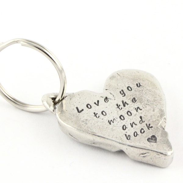 Stamped Key Chain - Etsy