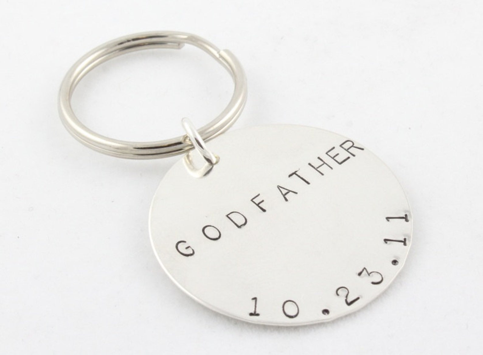 Godfather Keychain God Father Key Ring Custom Keychain | Etsy