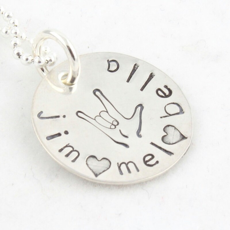 Sign Language Jewelry - Etsy