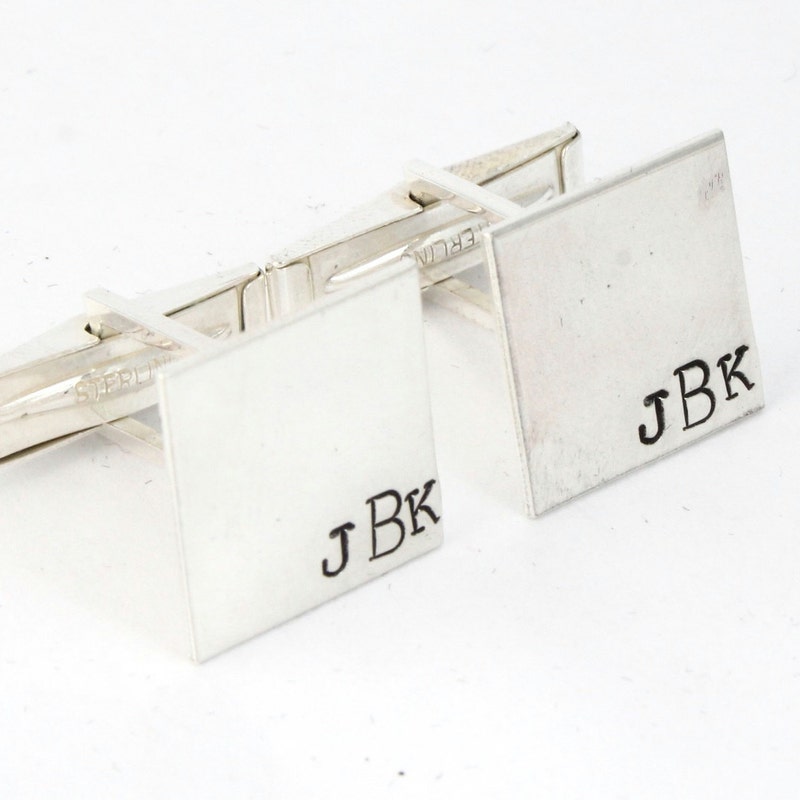 Monogram Cufflinks - Etsy