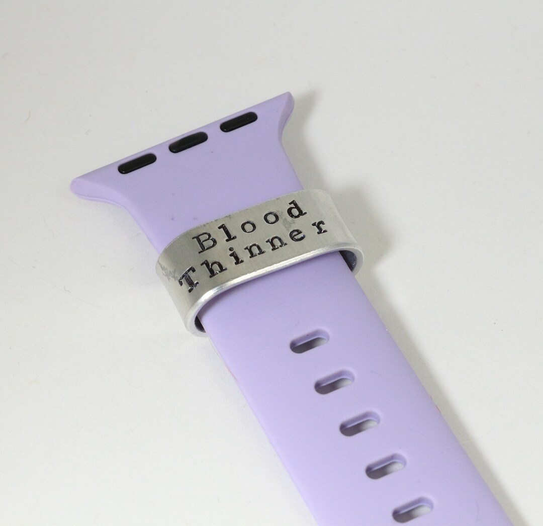 Personalized Medical Alert Watch Band Charms, Medical ID Tag, Smart ...