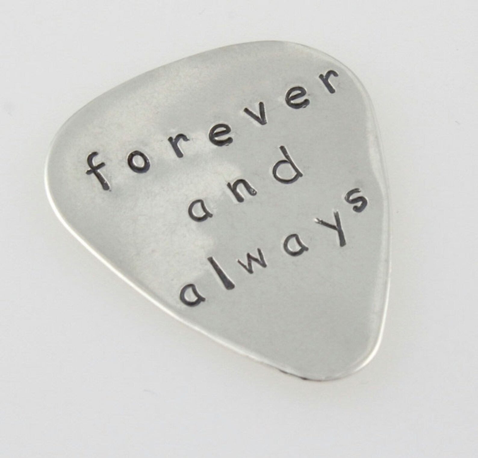 Sterling Silver Guitar Pick - Personalized Guitar Pick - Custom Guitar ...