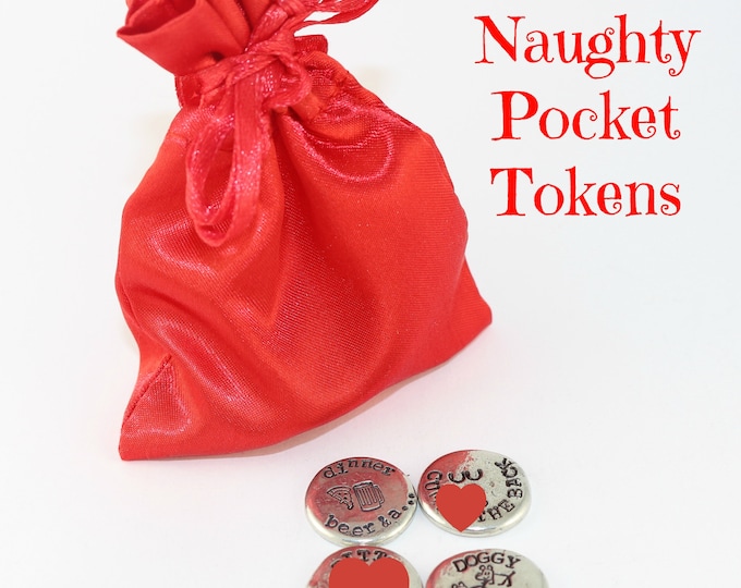 Sexy Pocket Token Valentine's Day Gift for Him Custom - Etsy