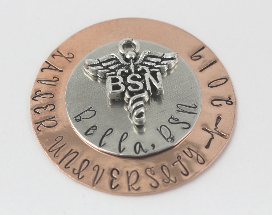 Nursing Pin for Pinning Ceremony - Personalized Nurse Pin - Nurse Pin ...
