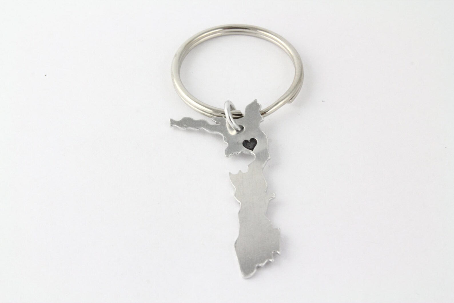 Personalized New Zealand Keychain Hand Stamped New Zealand - Etsy