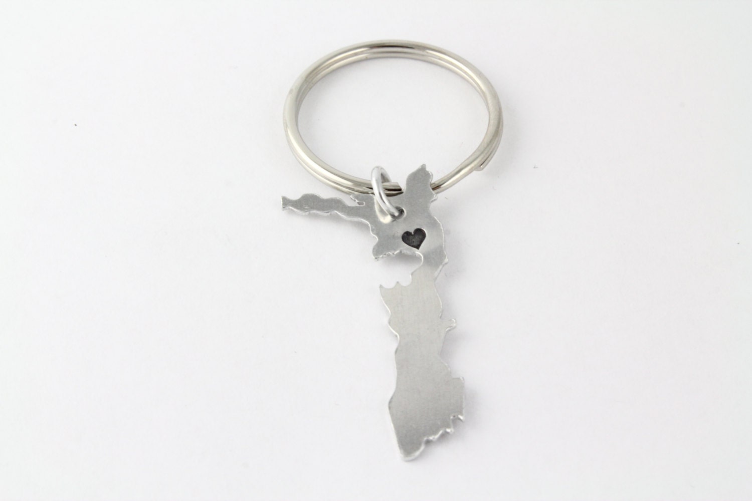 Personalized New Zealand Keychain Hand Stamped New Zealand - Etsy