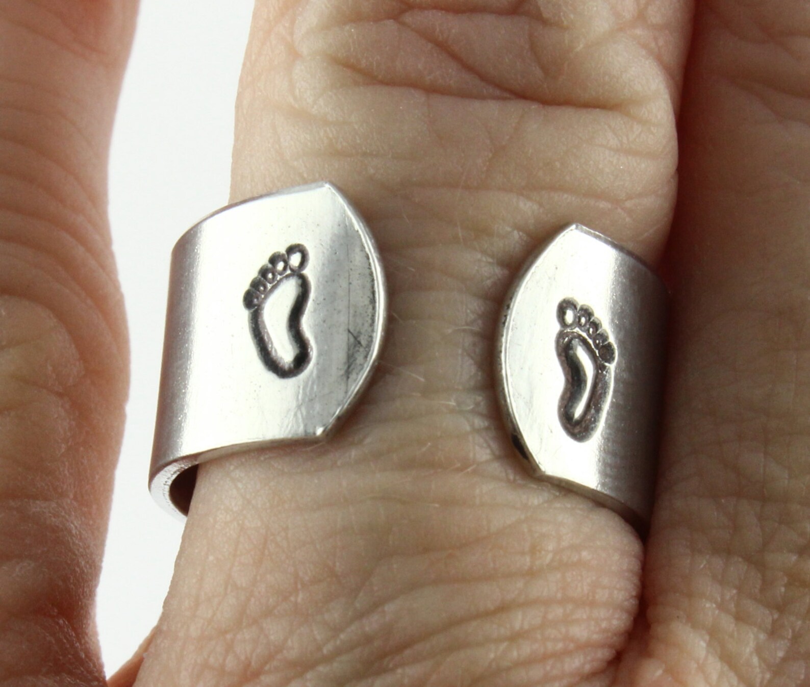 Baby Shower Gift - Personalized Ring - New Baby Gift - Adjustable Ring ...