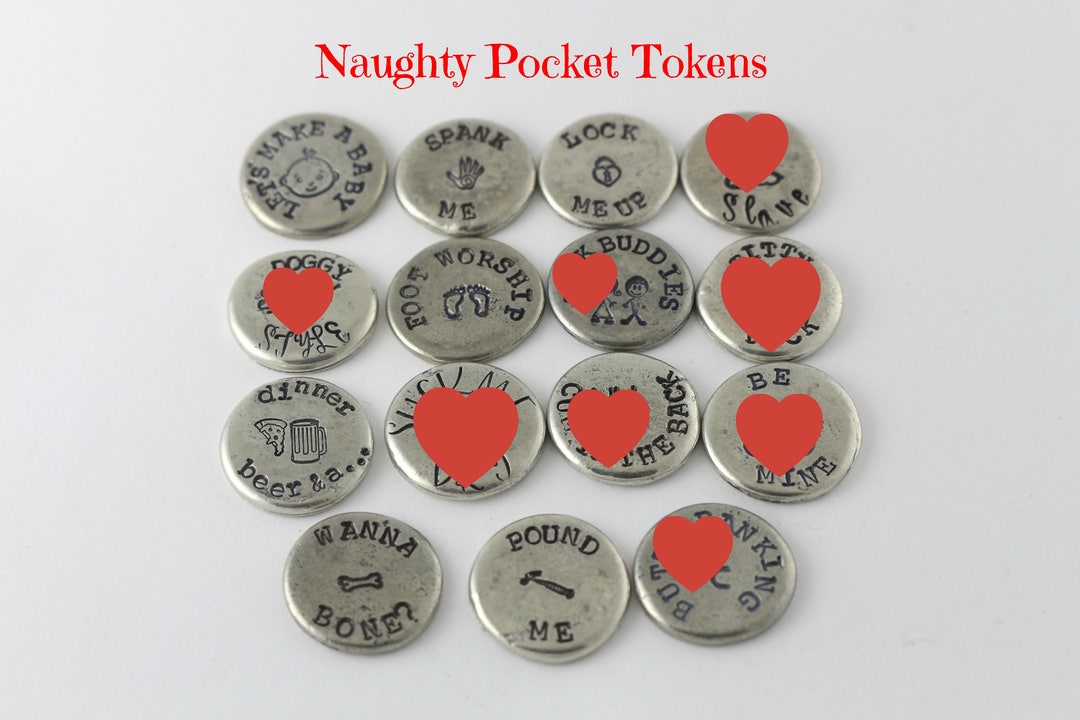 Sexy Pocket Token - Valentine's Day Gift for Him - Custom Pocket Coin ...