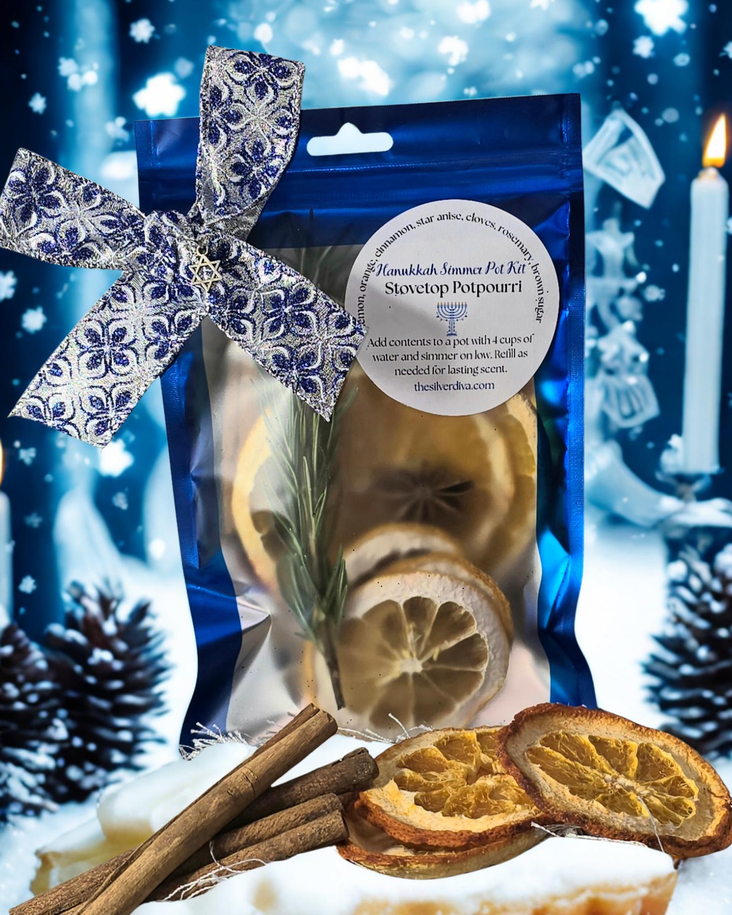 Hanukkah Simmer Pot Kit • Cozy Holiday Stovetop Potpourri • Star of ...
