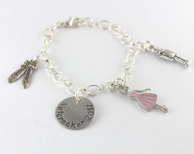 Nutcracker Charm Bracelet, Nutcracker Ballet Charm Bracelet, Nutcracker ...
