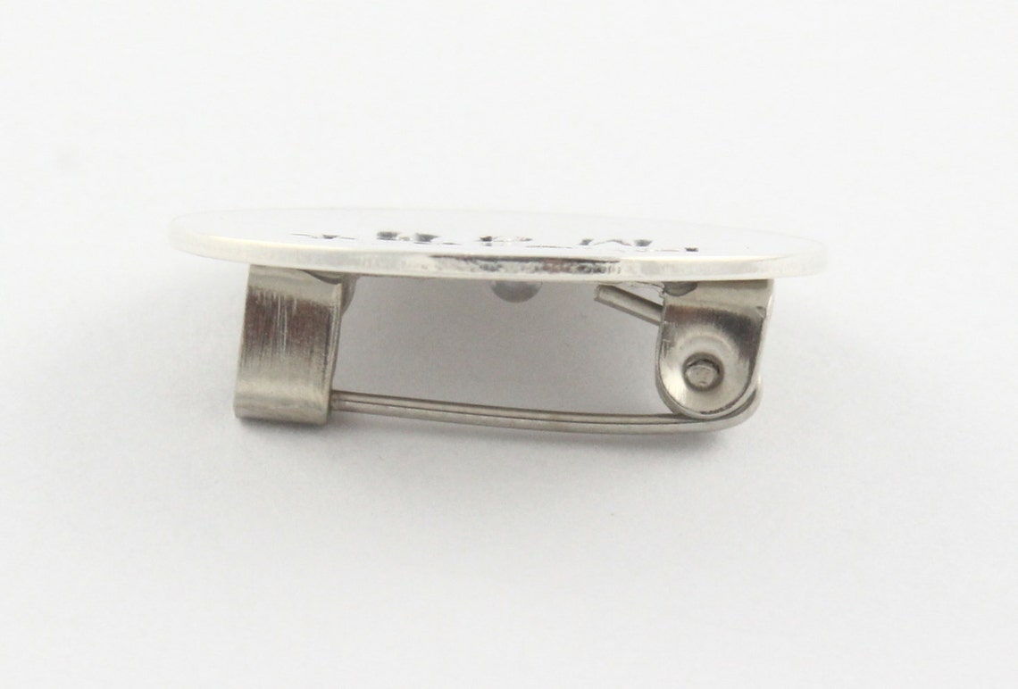 Personalized Best Man Lapel Pin Custom Hand Stamped Pin | Etsy