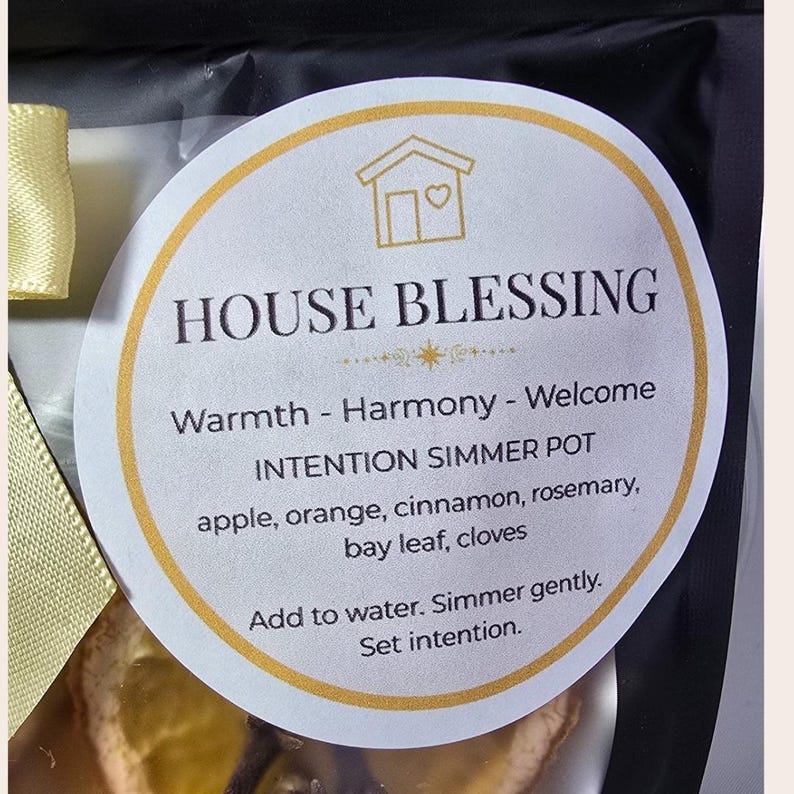 House Blessing Simmer Pot Kit | Home Blessing Ritual | Stovetop ...