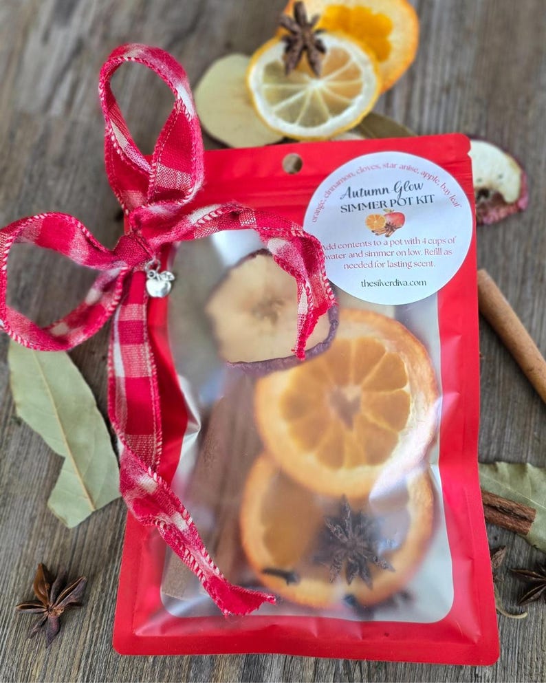 Autumn Glow Stovetop Potpourri - Fall Simmer Pot Kit - Natural Home ...