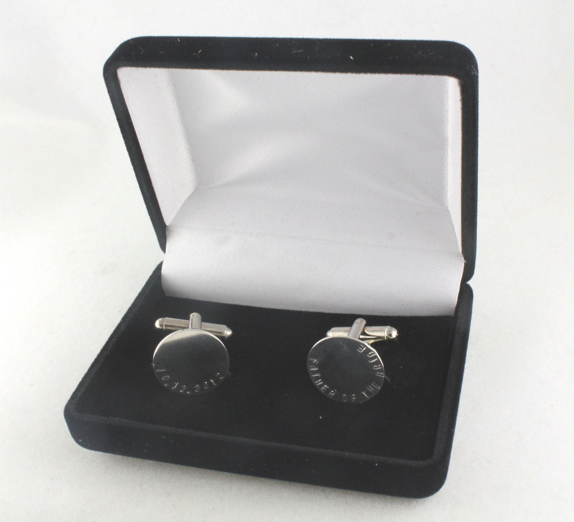 Secret Message Cufflinks - Father of the Bride Cufflinks - Wedding Gift ...