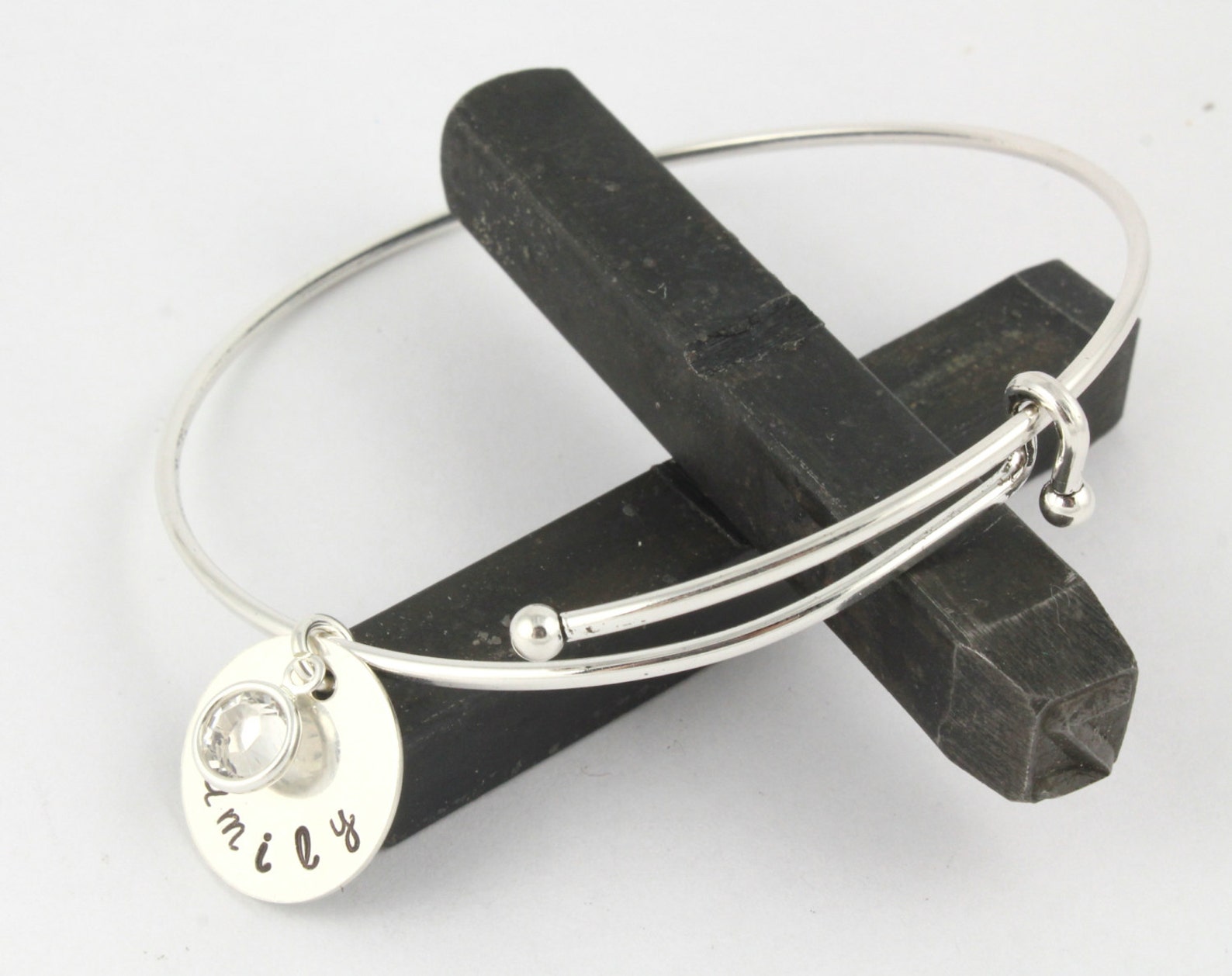 Adjustable Bangle Bracelet Charm Bracelet Sterling Silver - Etsy