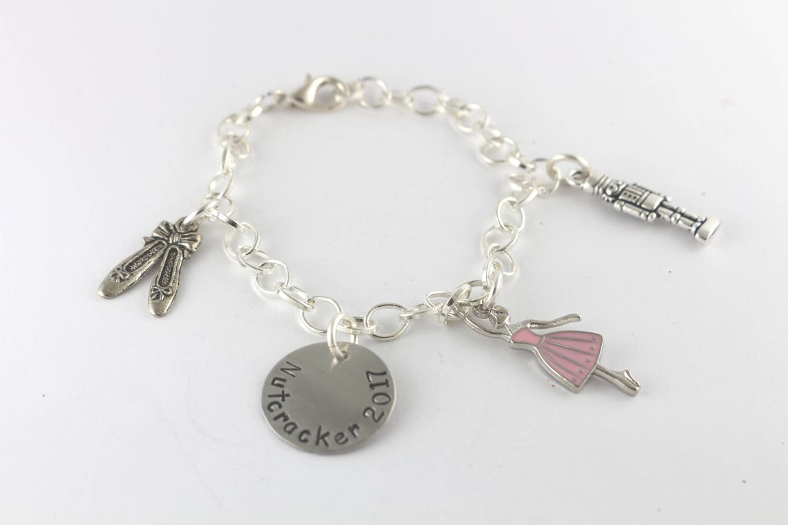 Nutcracker Charm Bracelet - Nutcracker Gift - Ballet Bracelet ...
