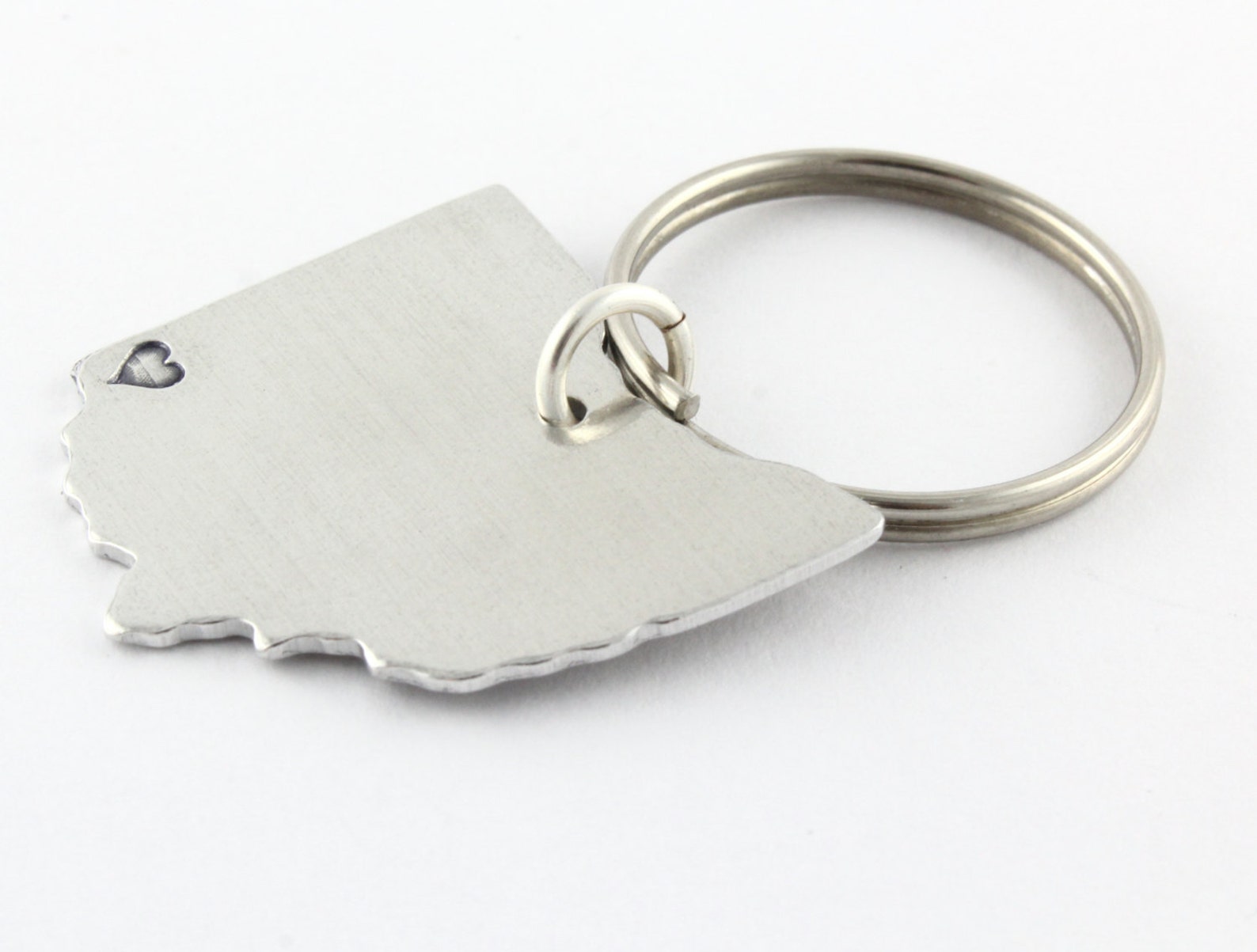Ohio Keychain Ohio State Key Chain Hand Stamped Ohio - Etsy