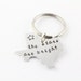 Texas Keychain Texas Key Chain Texas Keyring Texas Key - Etsy