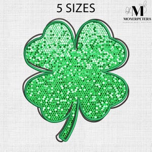 Four Leaf Clover Applique Embroidery Designs, Shamrock Embroidery ...