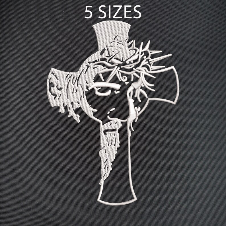 Jesus and Cross Machine Embroidery Designs, Christian Embroidery Design ...