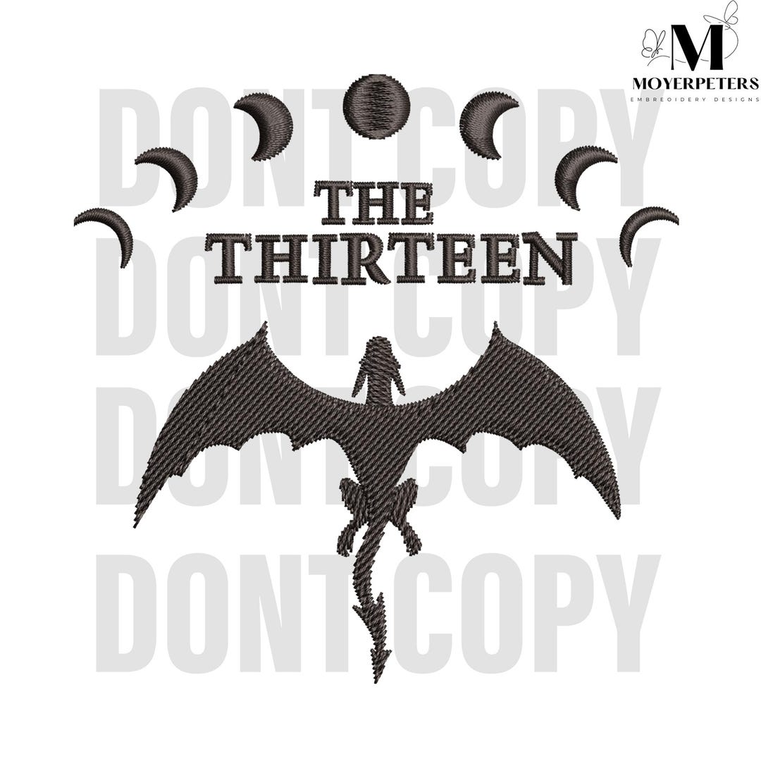 The Thirteen Embroidery Designs, Fireheart Queen Embroidery Design ...