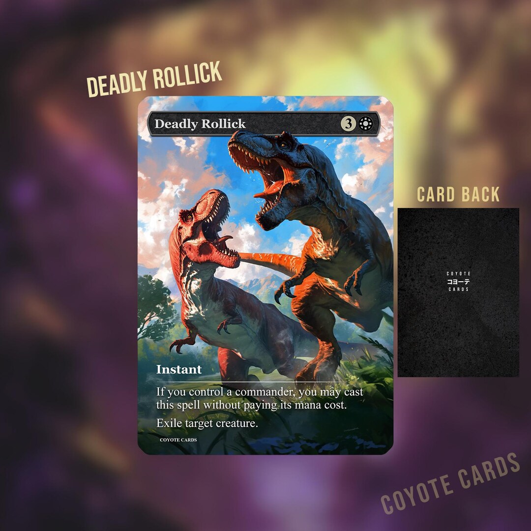 Deadly Rollick Proxy - Custom Proxies / Commander Cards // EDH/CEDH - Etsy
