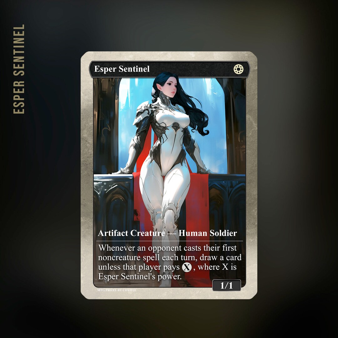 Esper Sentinel Proxy / Custom Proxies / Commander Cards // EDH/CEDH - Etsy