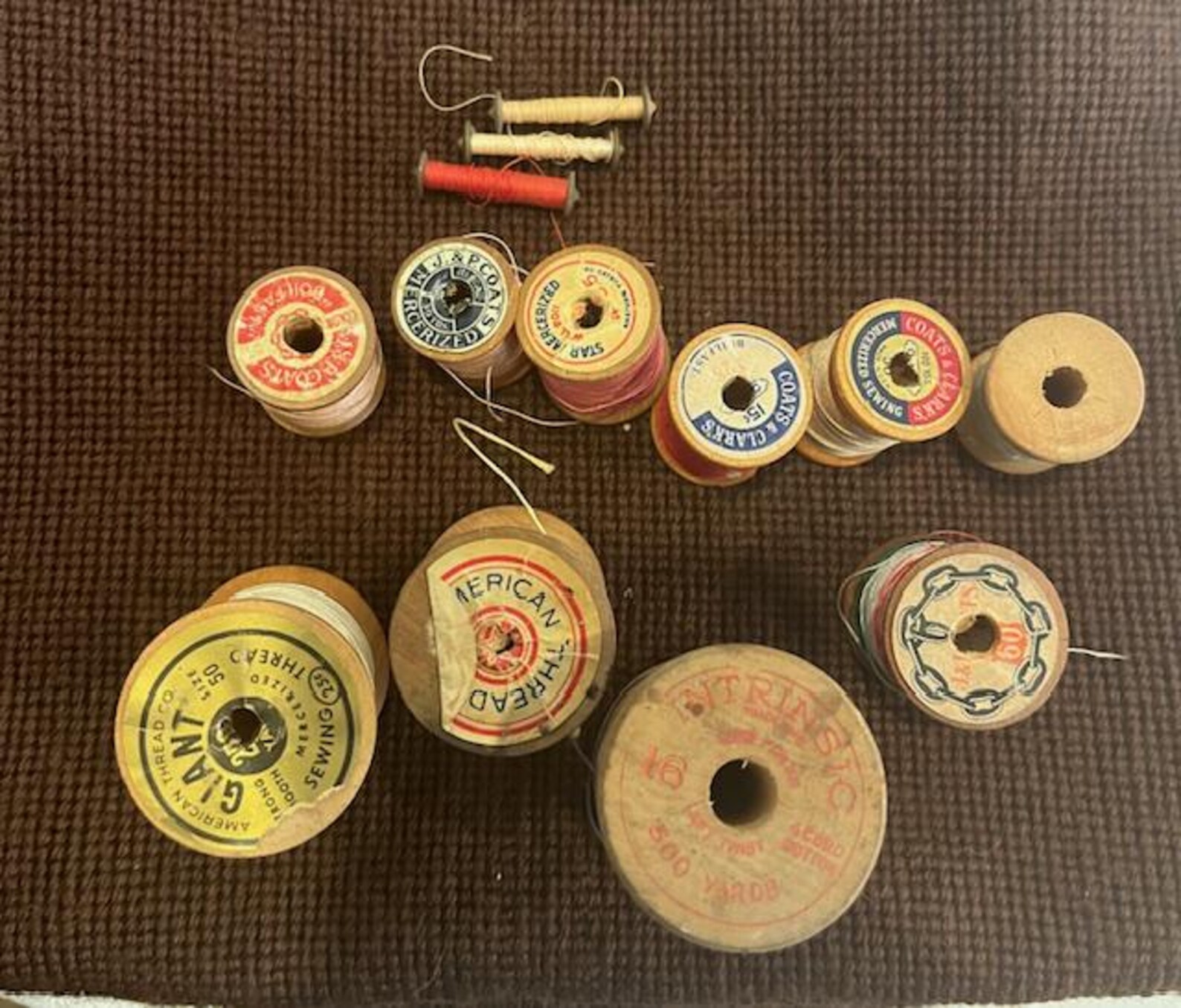 Vintage Spools of Thread (assorted) - Etsy