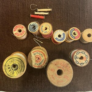 Vintage Spools of Thread (assorted) - Etsy