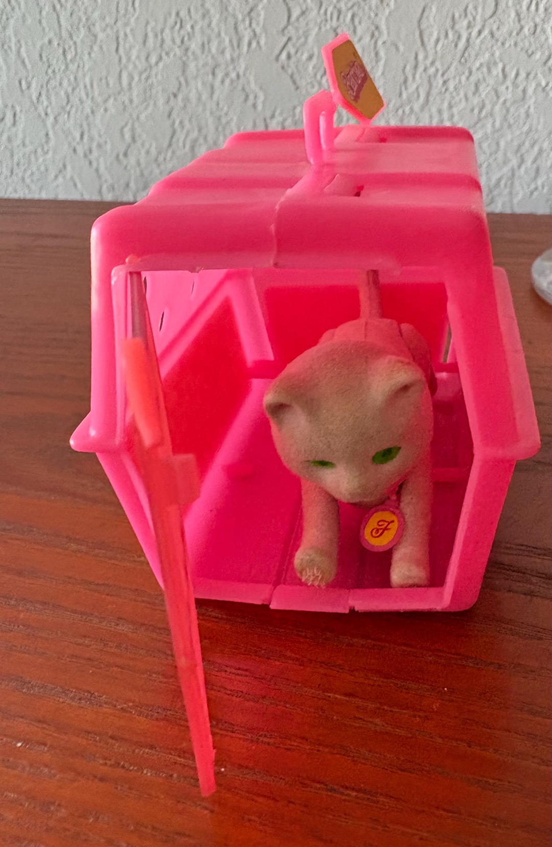 Vintage Barbie Superstar Fluff 1980s Cat and Carrier - Etsy