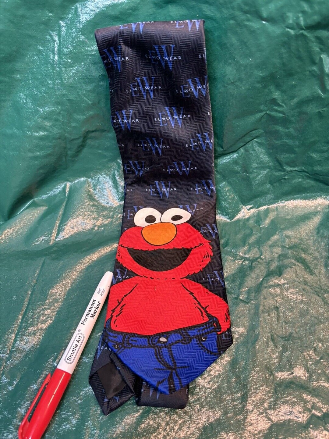 SESAME STREET Elmo Novelty Neck Tie - Etsy
