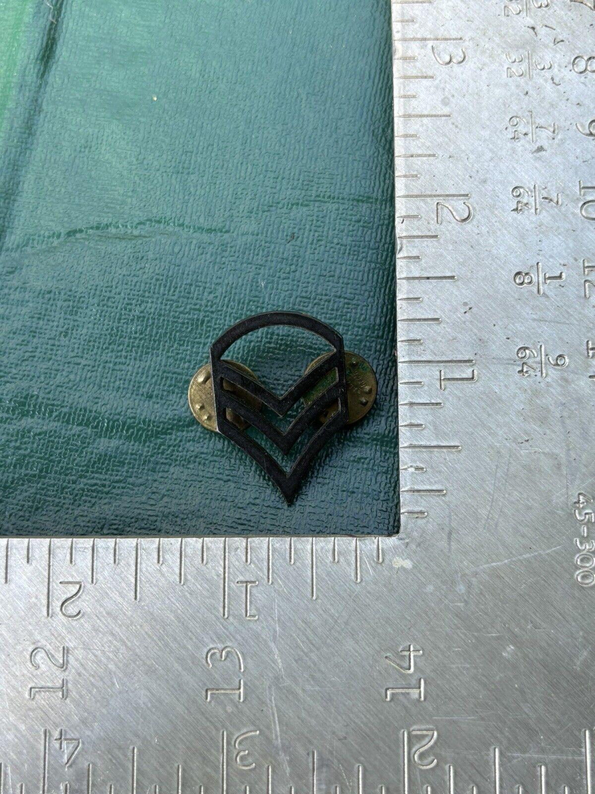 USMC Sergeant Rank Insignia Ranking Stripe Lapel Pin Black - Etsy