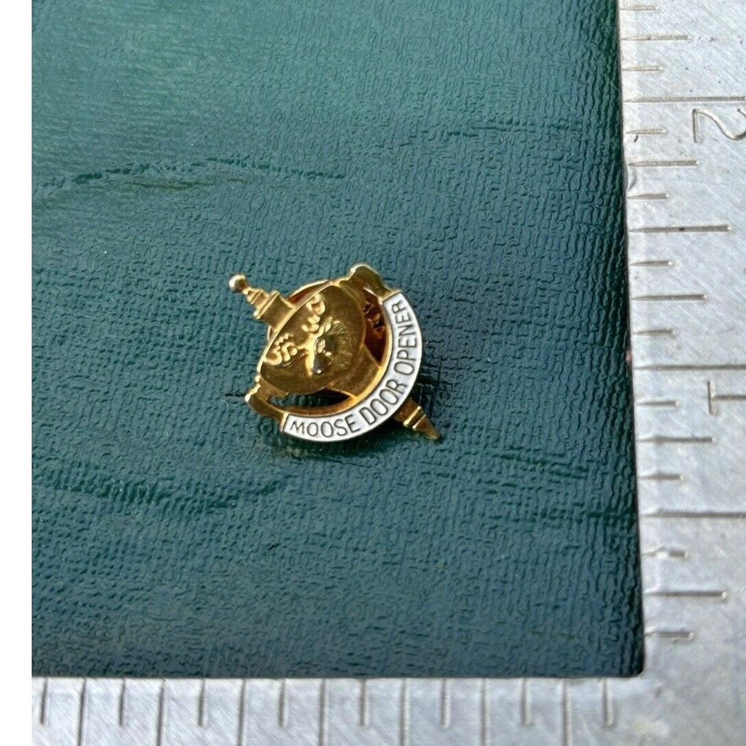 Loyal Order of the Moose Lapel Pin Vintage Moose Door Opener - Etsy
