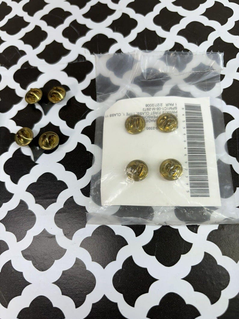 US Marine Corps USMC Private First Class Rank Insignia 3 PAIR Vintage ...