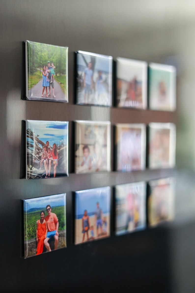 Personalized 2x2 Photo Magnets Make a Perfect Gift for Birthdays and ...