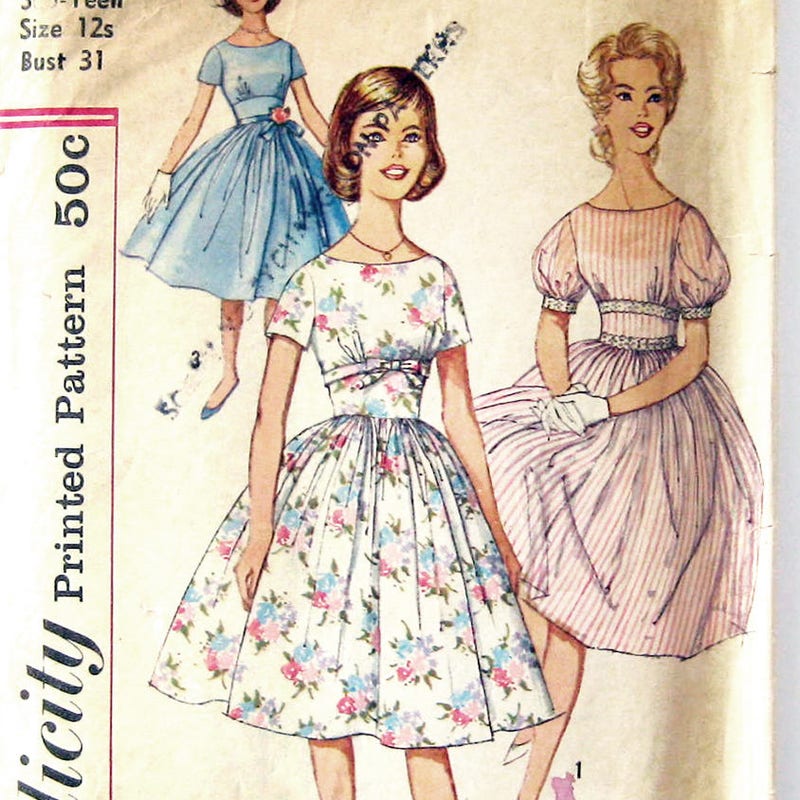 View 1950s PATTERNS by SelvedgeShop on Etsy