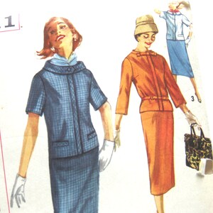 Dress Pattern, Simplicity 2311 Sewing Pattern, Two-piece Dress ...