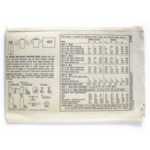 Dress Pattern, Simplicity 2311 Sewing Pattern, Two-piece Dress ...