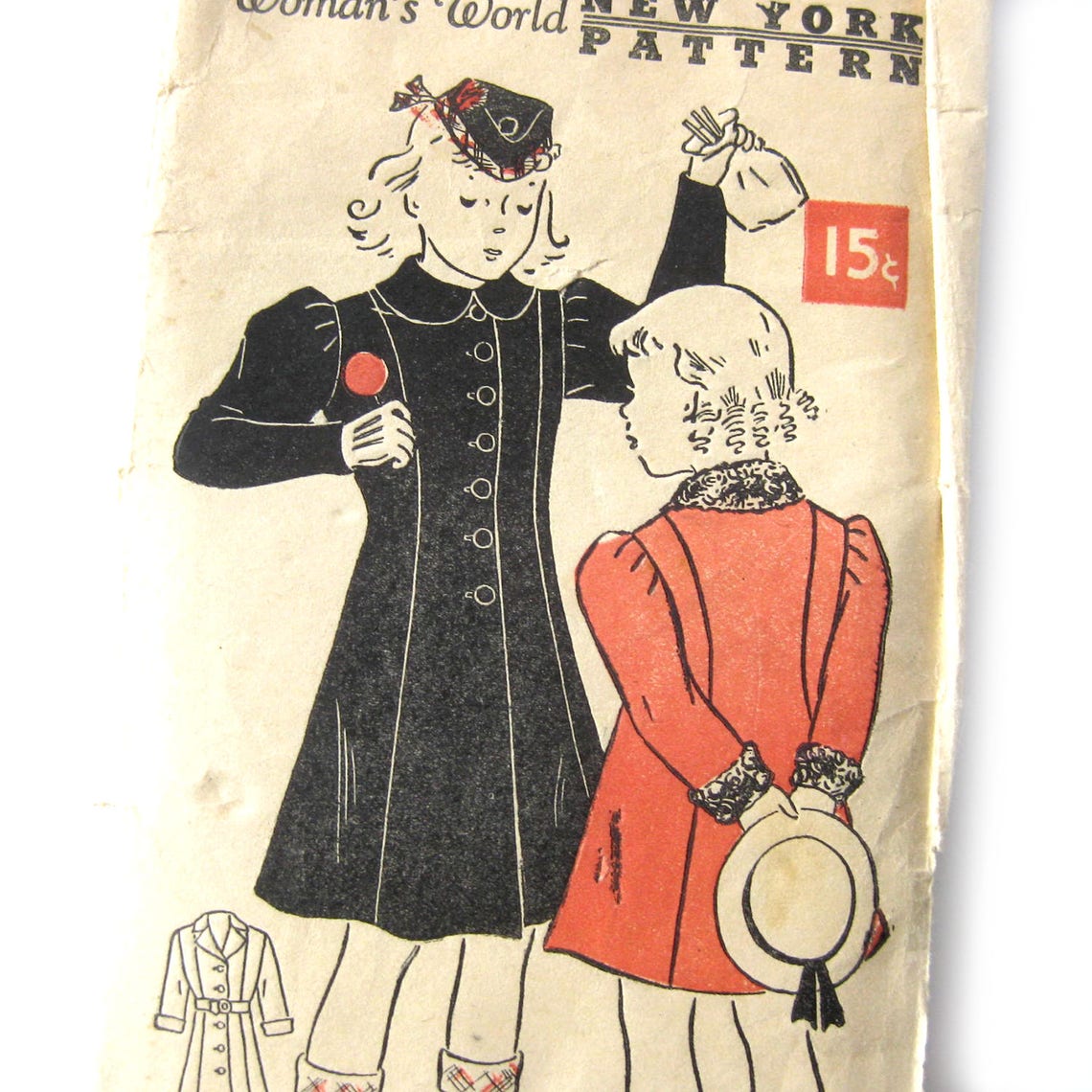 Girl's Princess Coat / Winter Coat / Girls Vintage Coat | Etsy