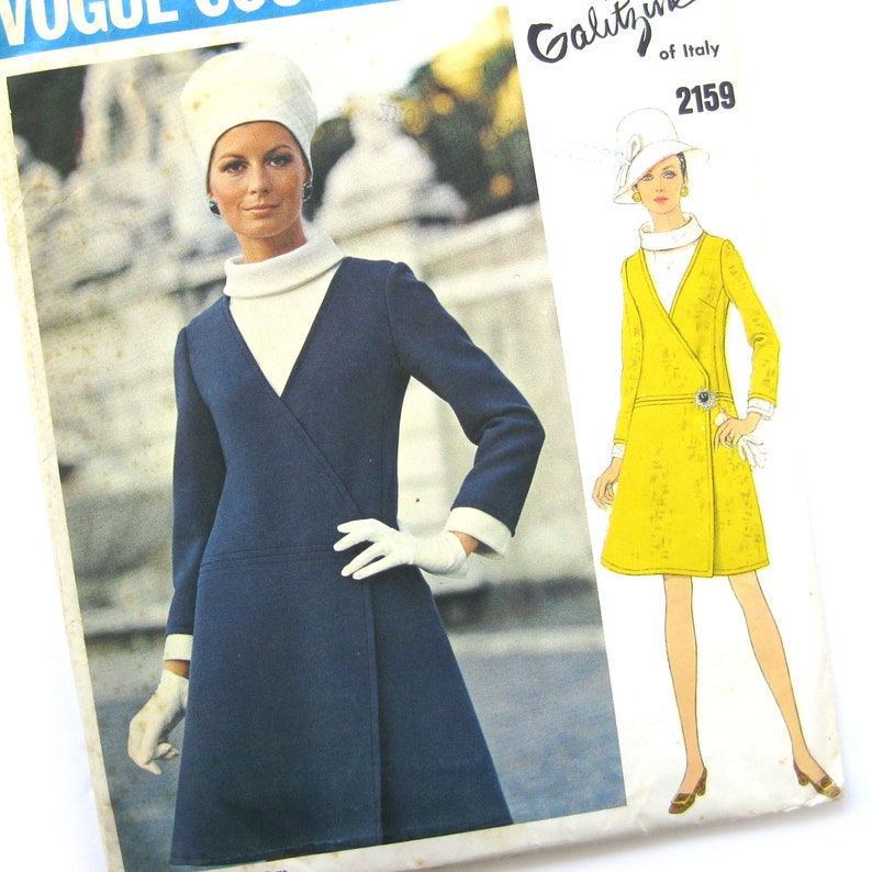 1960s Vintage Vogue Couturier Sewing Pattern Irene Galitzine | Etsy
