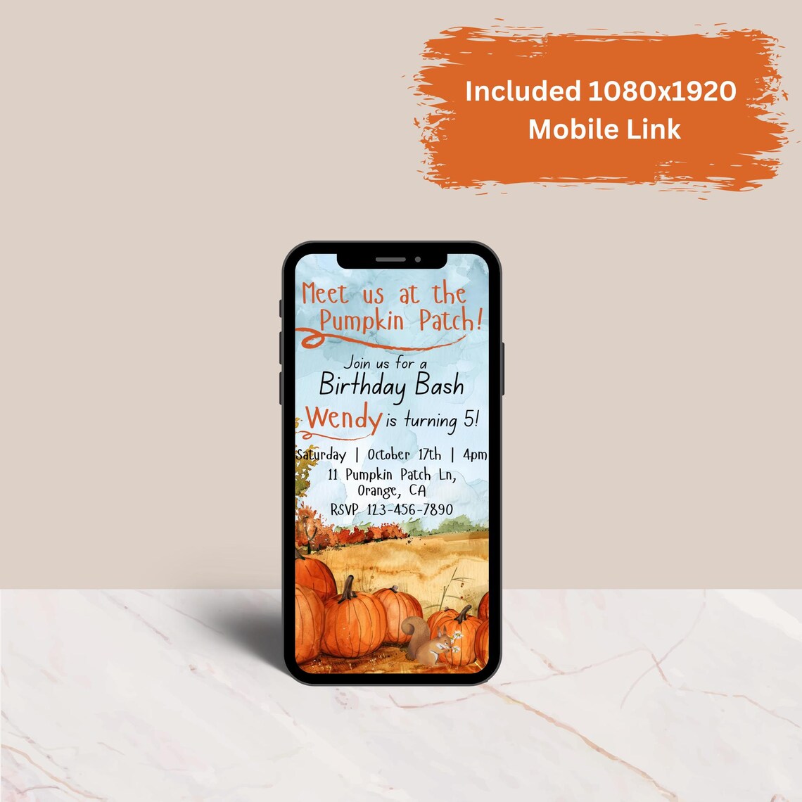 EDITABLE Meet Us at the Pumpkin Patch Invitation, Pumpkin Patch Event ...