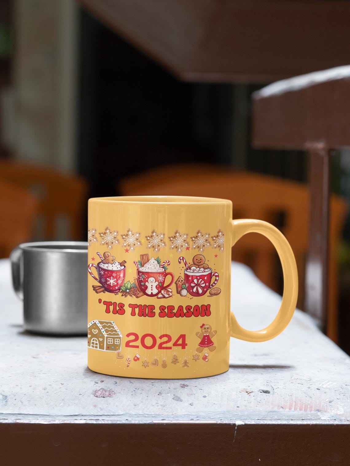 Mug Spices Gingerbread Men , Mug for Christmas, Mug Gingerbread Man ...