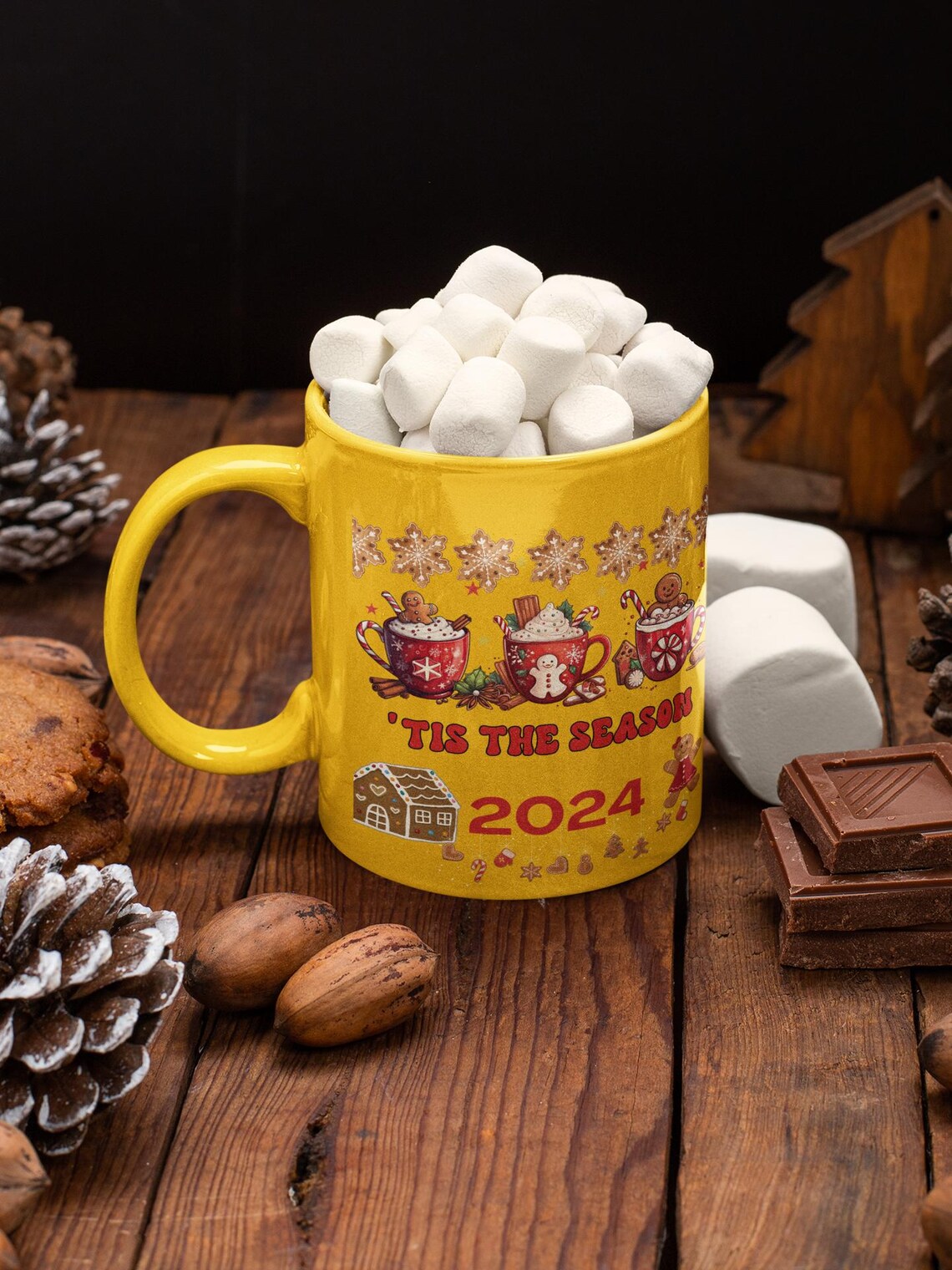 Mug Spices Gingerbread Men , Mug for Christmas, Mug Gingerbread Man ...