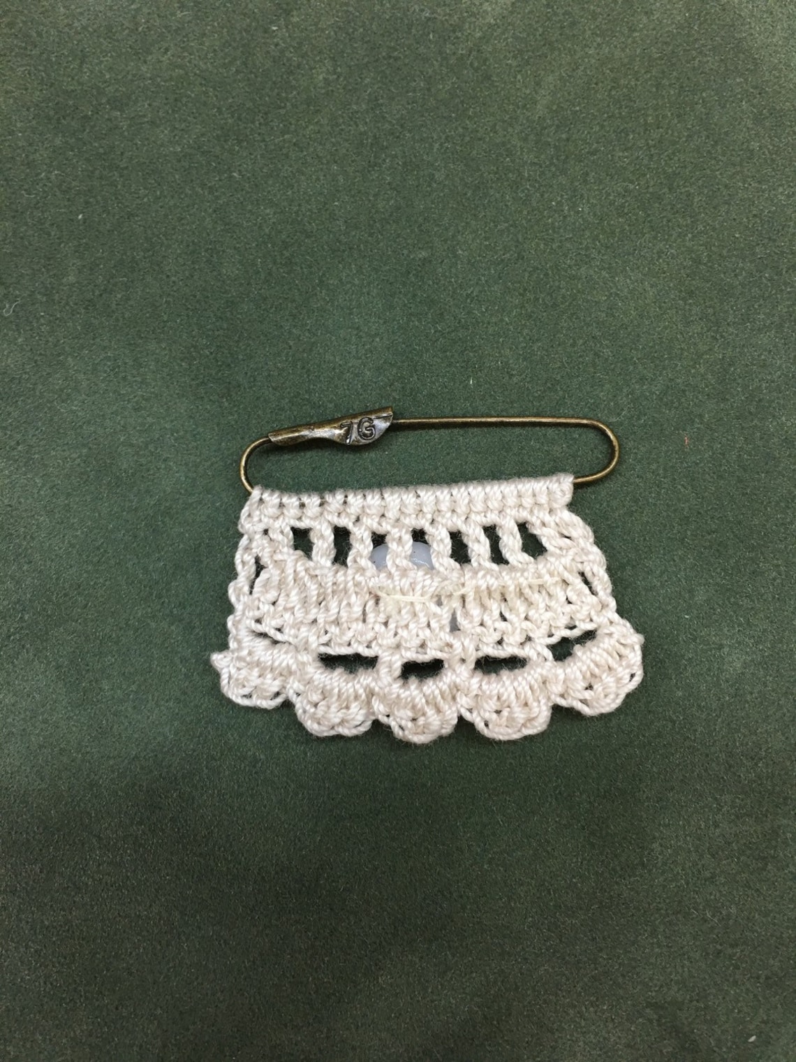 Hand Crochet Button Pin Crochet Pin Button Collector - Etsy