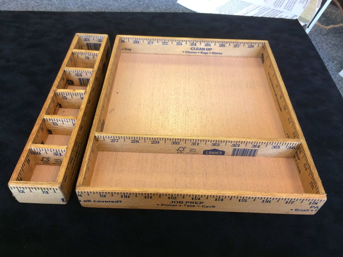 Yardstick Ruler Boxes..set 5...handmade Ruler - Etsy