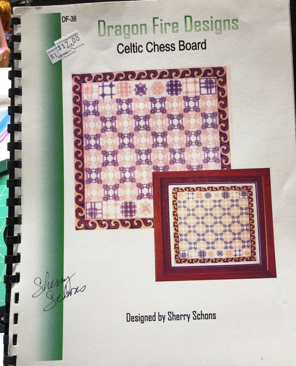 Autographed...dragon Fire Designs...celtic Chess - Etsy